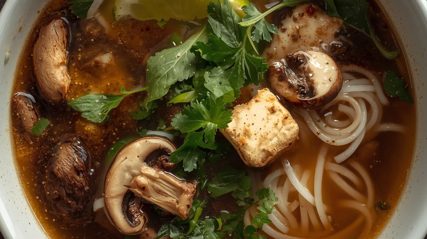 Mushroom Pho: A Deep, Umami-Rich Vegetarian Pho Variation – KimEcopak