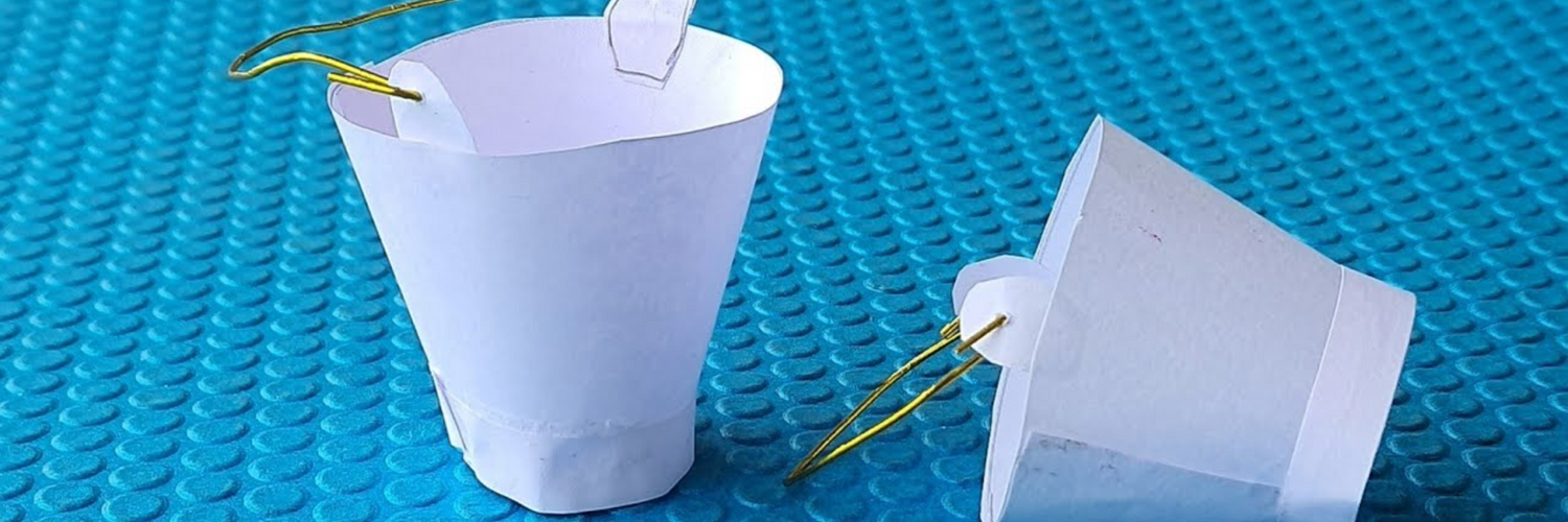 Paper Bucket Craft Ideas – Creative Ideas With Paper Buckets – KimEcopak