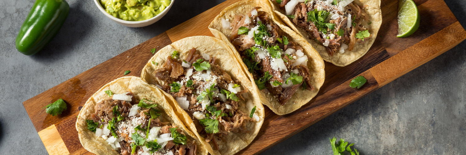 Tacos Calories by Type: Corn vs Flour, Beef vs Chicken, Toppings ...