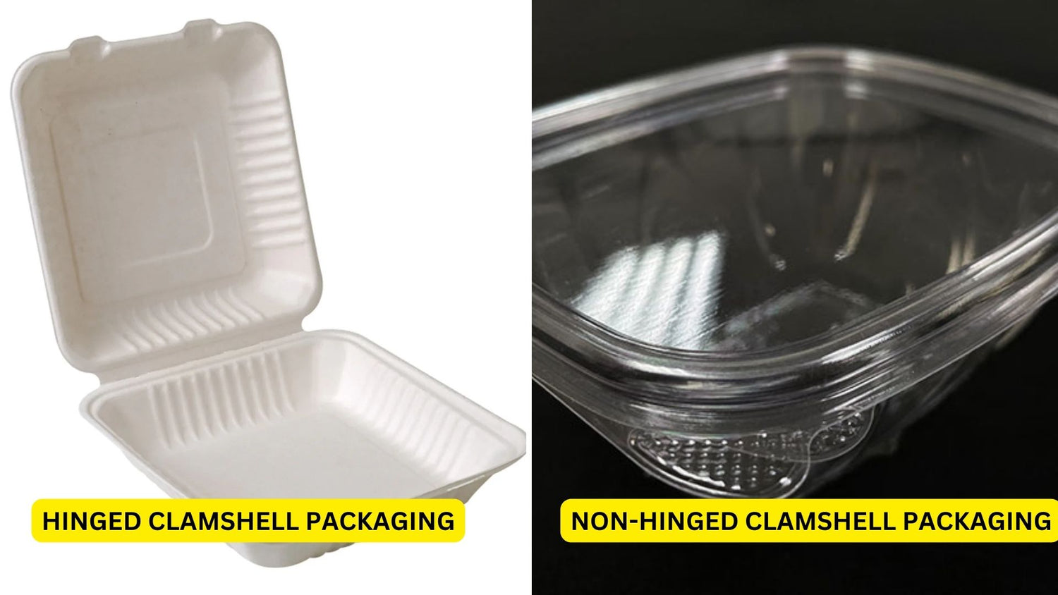 Non-Hinged vs Hinged Clamshell Packaging: Which Is Your Best Fit ...