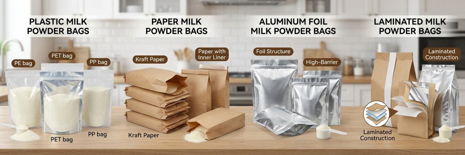 Milk Powder Bag Packaging: How to Choose the Right Option – KimEcopak