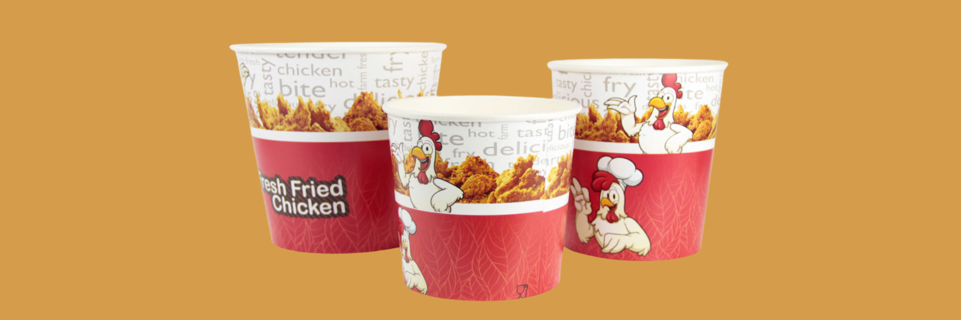 Where to Buy Custom Paper Chicken Bucket Packaging in Canada & US ...
