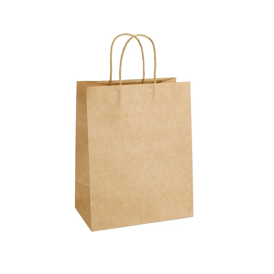 Bulk Paper Bags For Grocery, Shopping, Gift-Free Printed Logo – KimEcopak