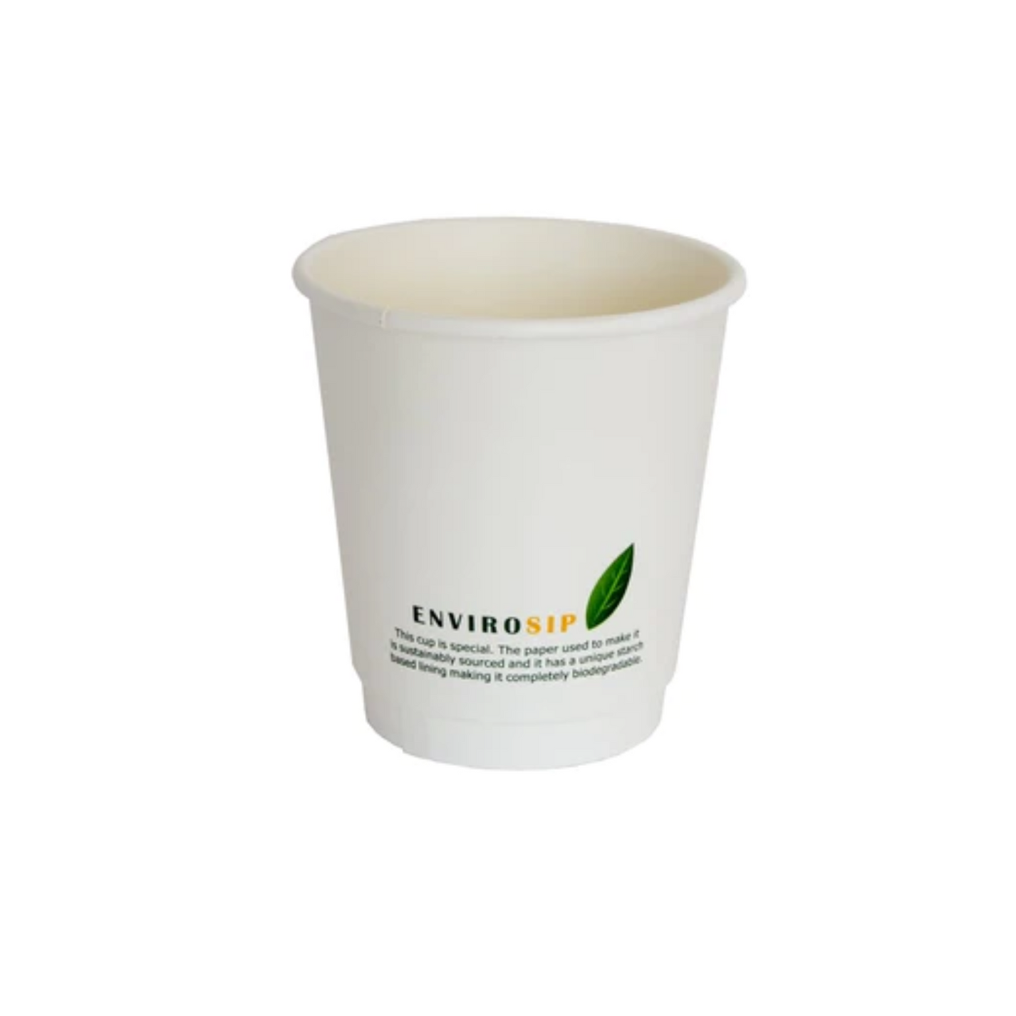 Disposable 8 Oz PLA Coating Double-Wall Paper Cups For Hot Drinks ...