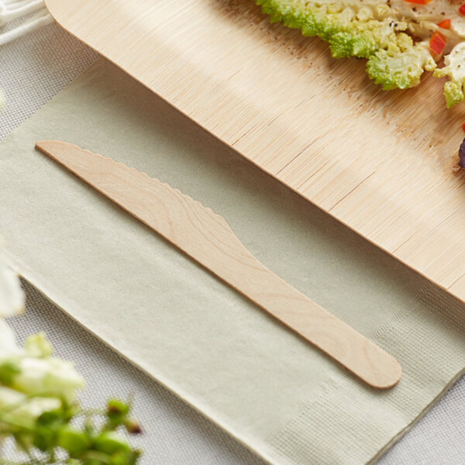 Wholesale Compostable Wooden Knives – KimEcopak