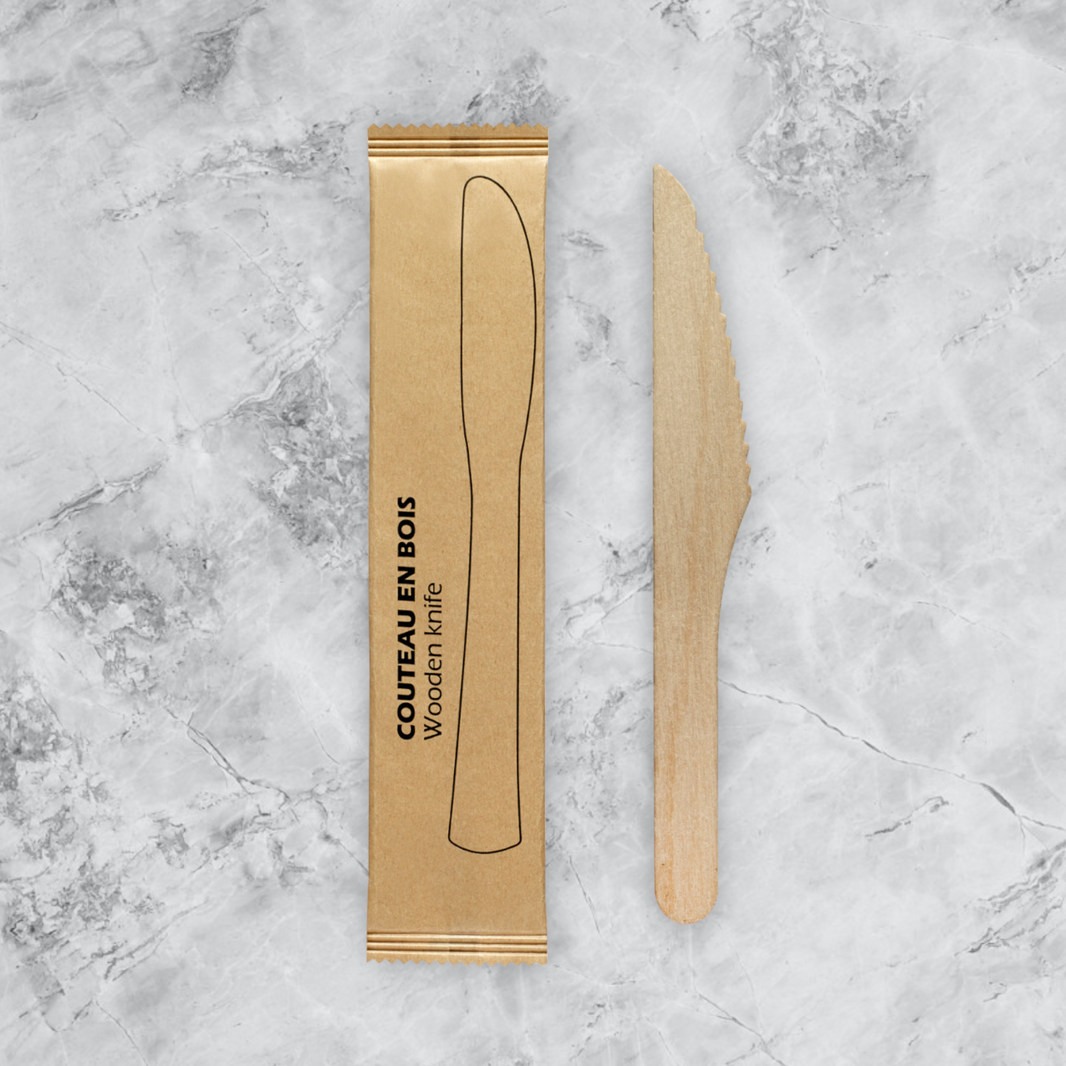 Wholesale Compostable Wooden Knives – KimEcopak