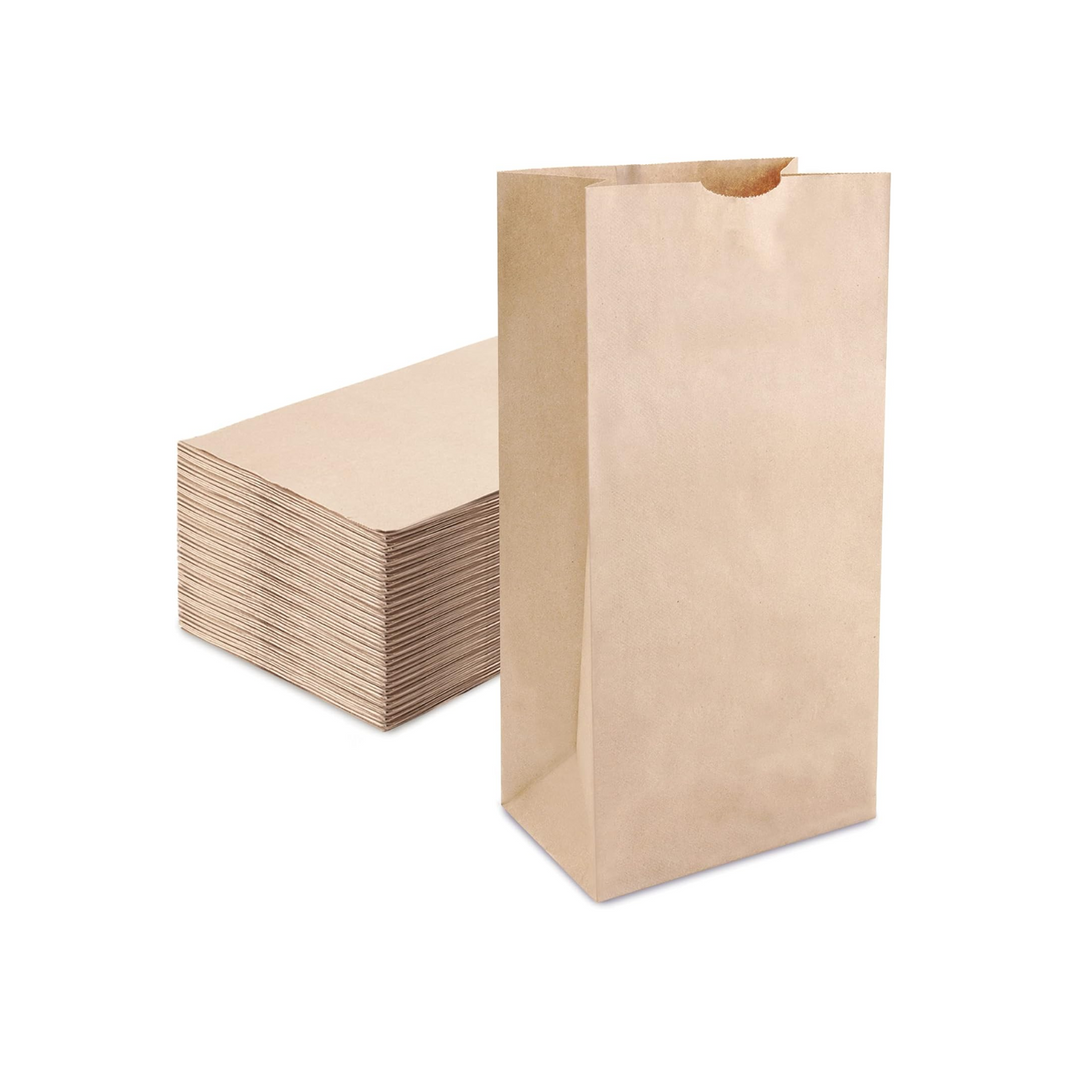 Bulk Paper Bags For Grocery, Shopping, Gift-Free printed logo – KimEcopak
