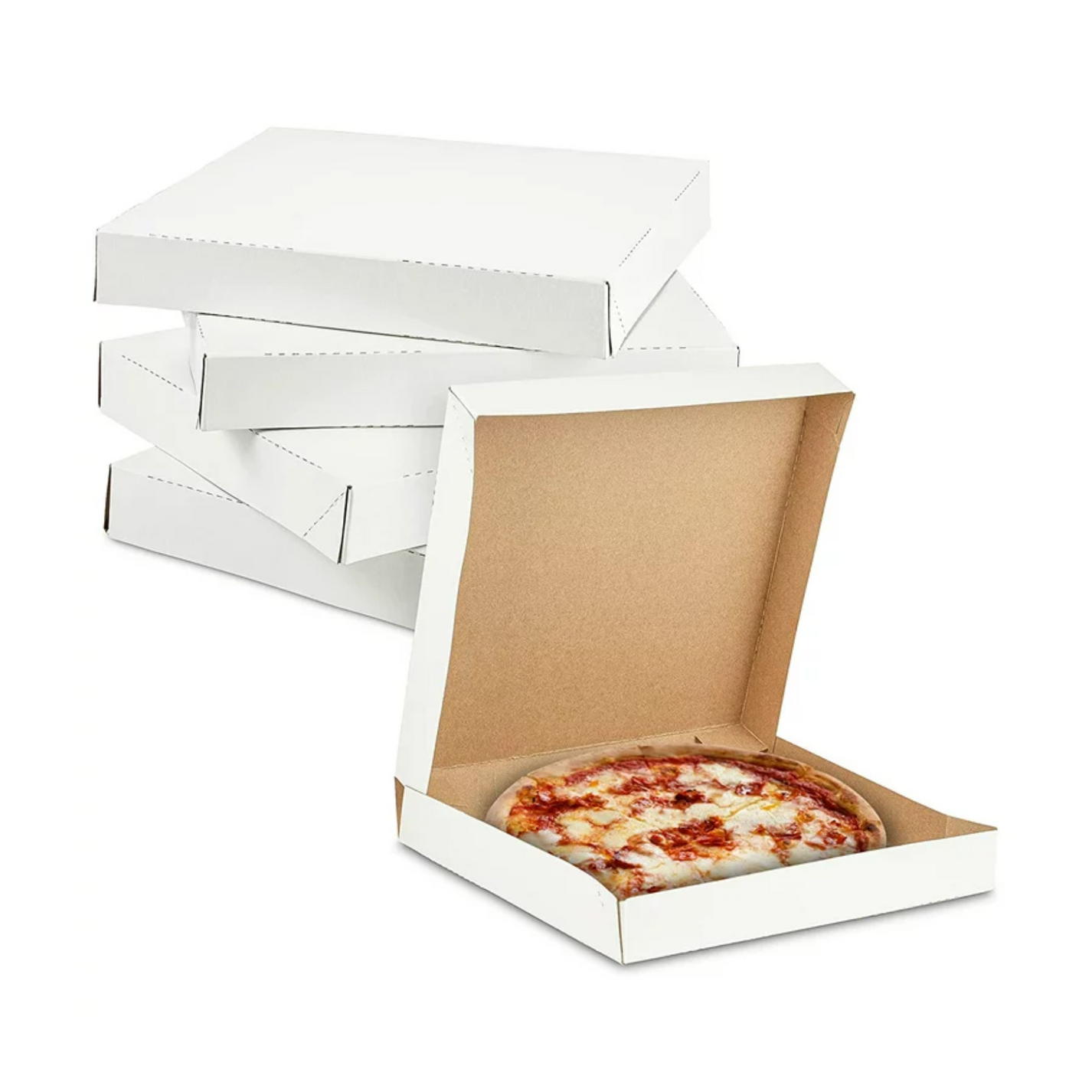 12 x 12 Inch Corrugated Cardboard Pizza Boxes l Wholesale Price – KimEcopak
