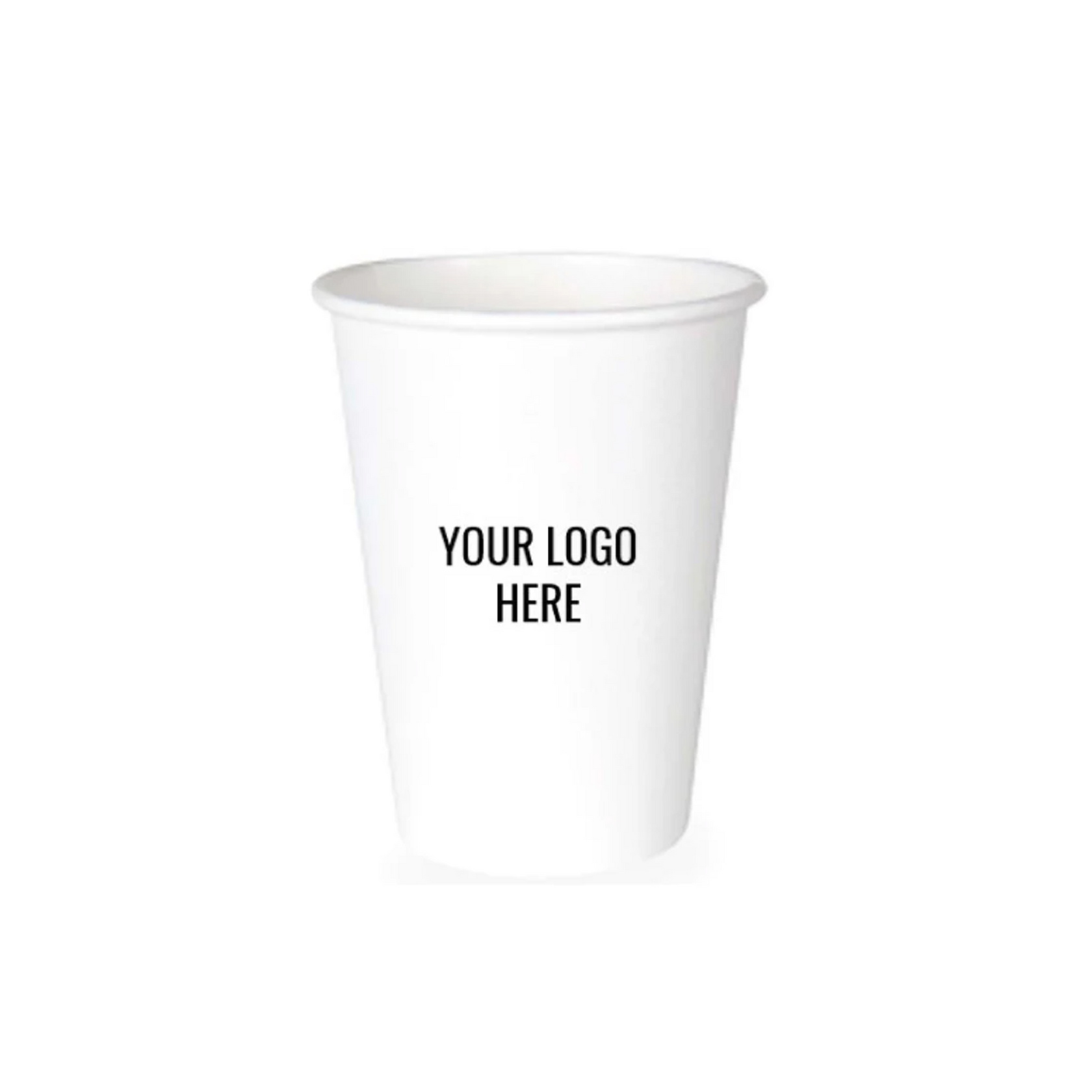 Custom White Paper Hot Cup & MOQ 10,000 | Single Wall | To Go Hot Cups ...