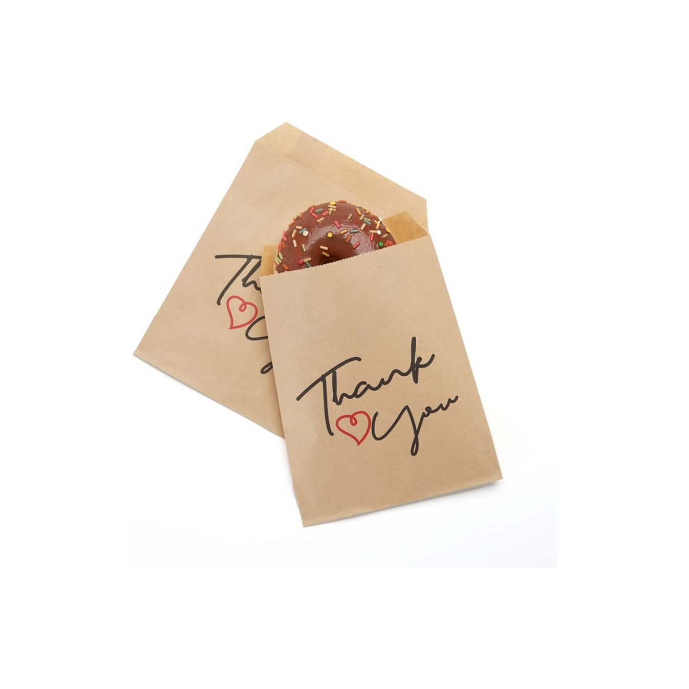 Custom Printed Kraft Paper Bakery Bags l For Sandwich, Cookie, Pastry ...