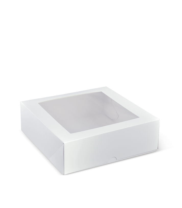 Window Cake Boxes Bakery Box Square 9 inch – KimEcopak
