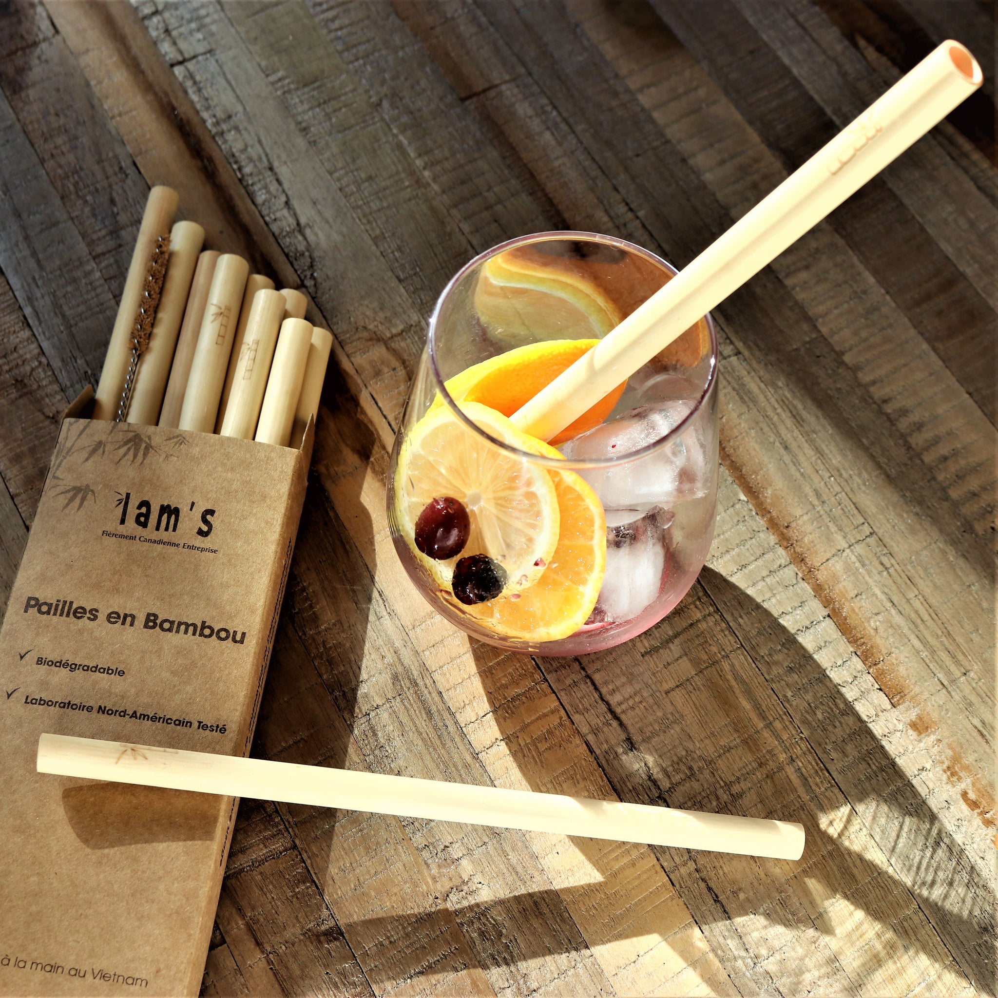 Biodegradable Boba Bamboo Straws For Hot/Cold Bevarages | Extra Wide ...